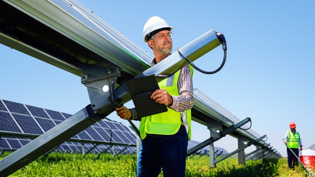 Utility-Scale Solar Tracker Maintenance: Best Practices